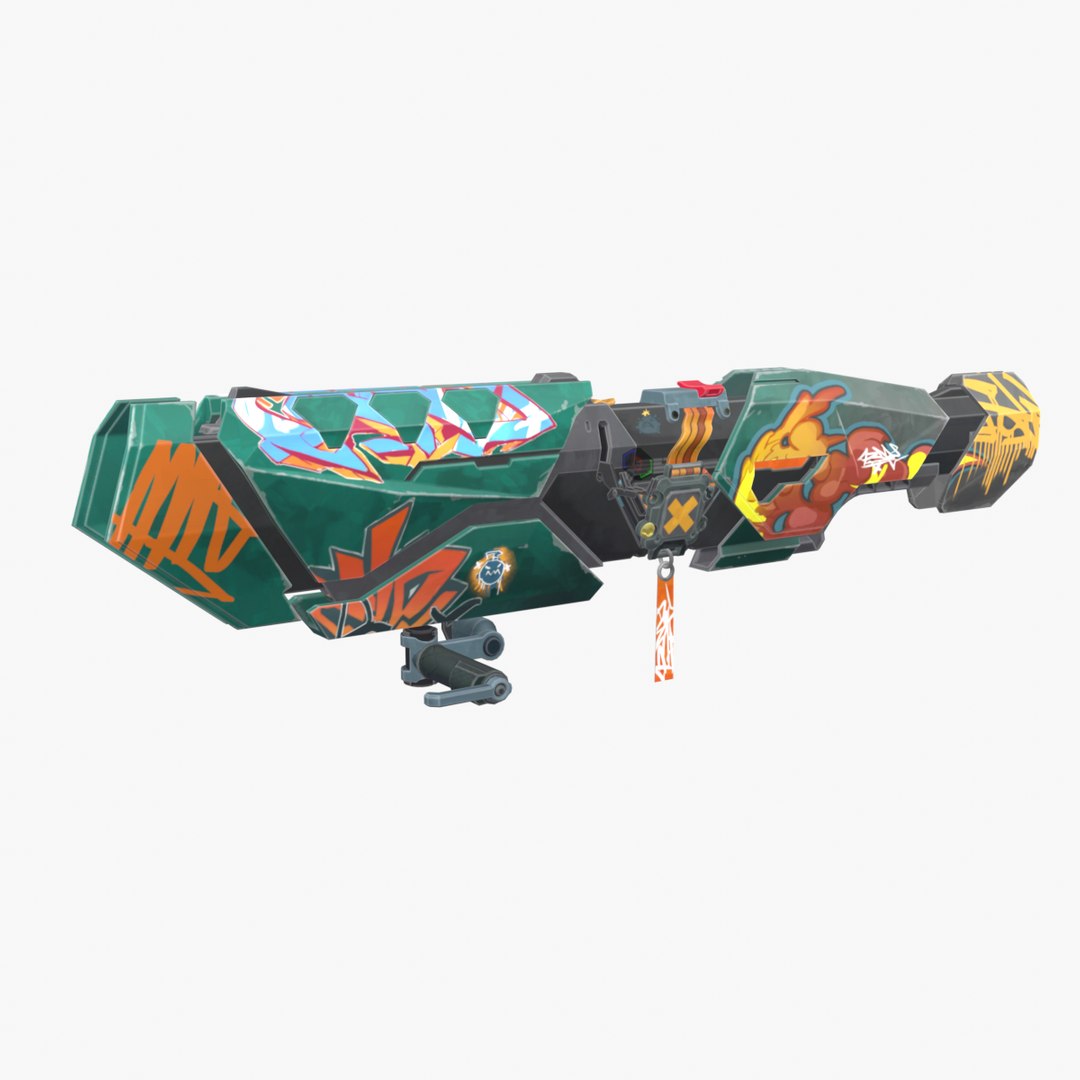Raze Rocket Launcher - Valorant model - TurboSquid 2071692
