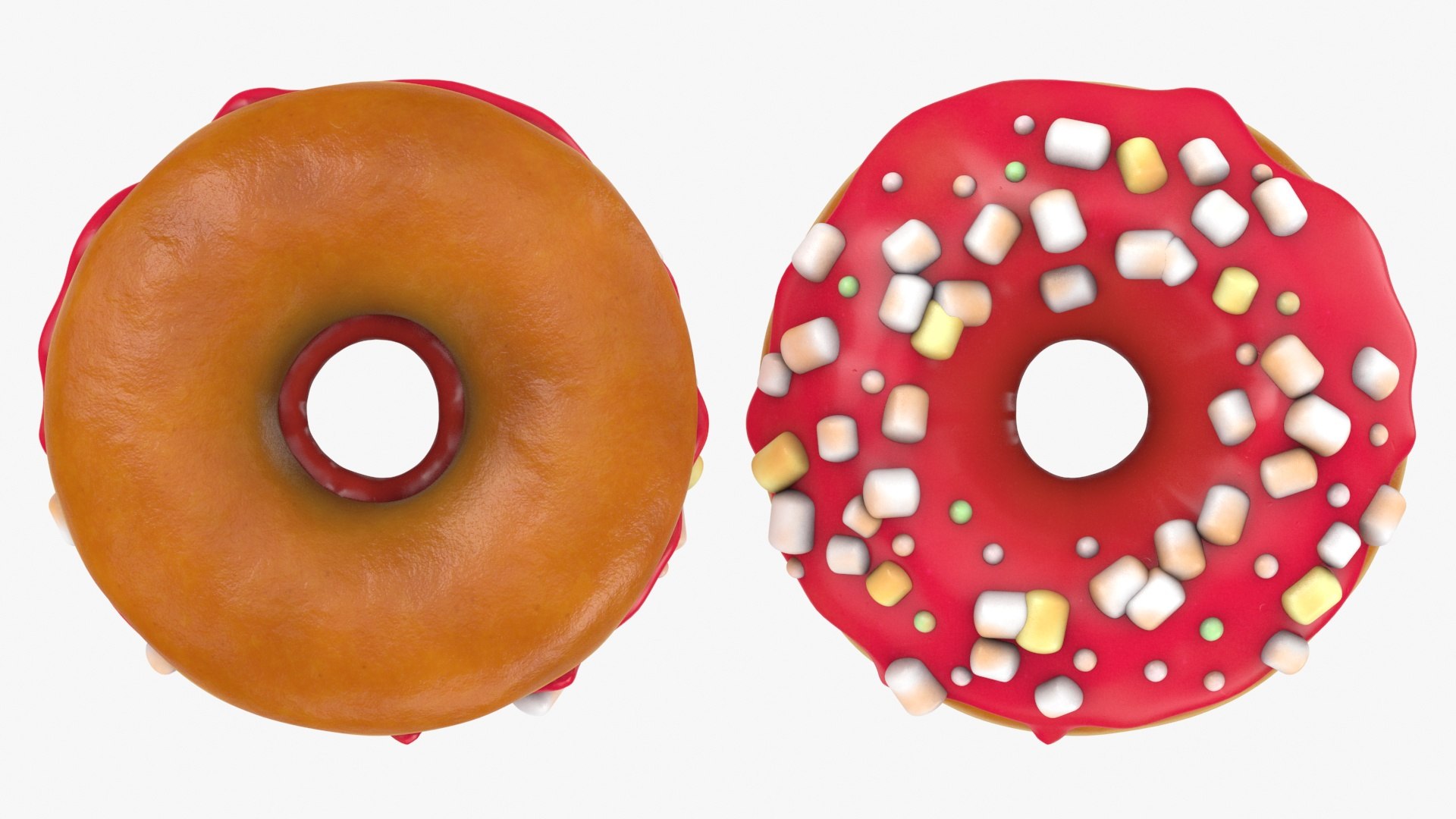 Stylized Donut 7 3D - TurboSquid 2255225