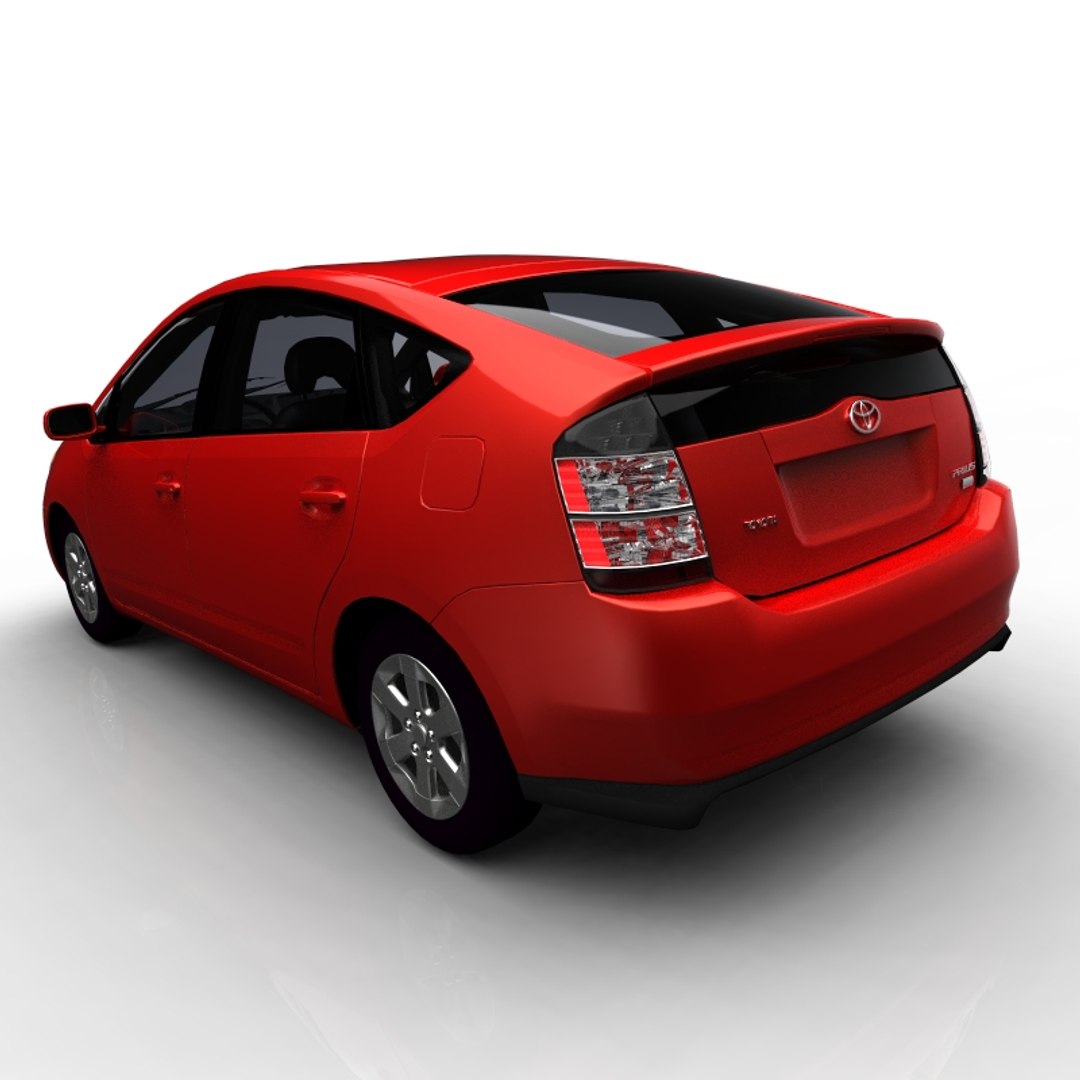 3d Model Toyota Prius Car