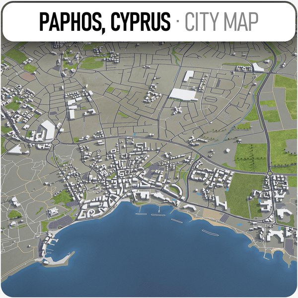 3D paphos surrounding - model - TurboSquid 1489505