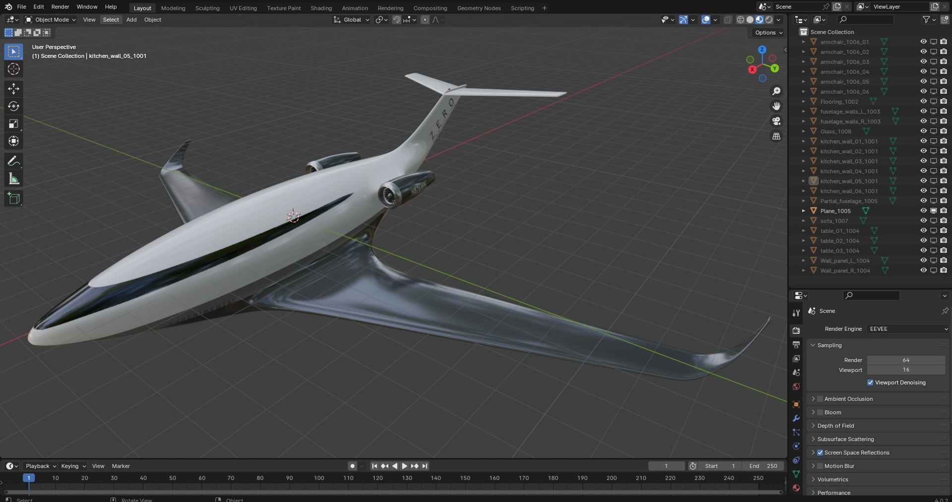 3D Private Jet Model - TurboSquid 2193631