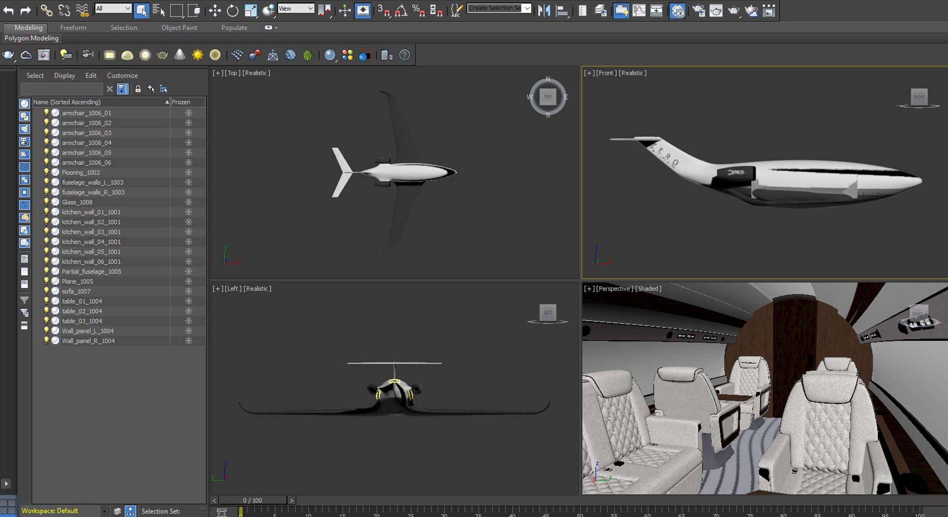 3D Private Jet Model - TurboSquid 2193631