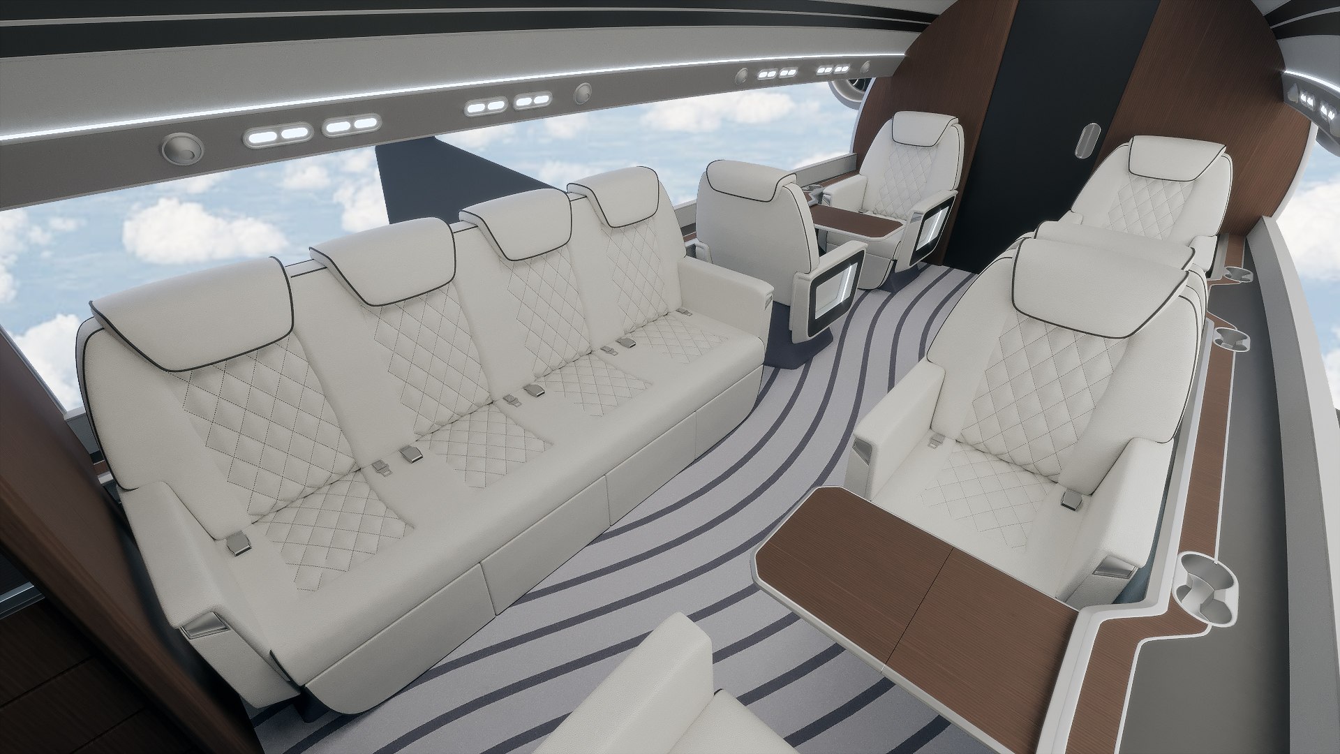 3D Private Jet Model - TurboSquid 2193631