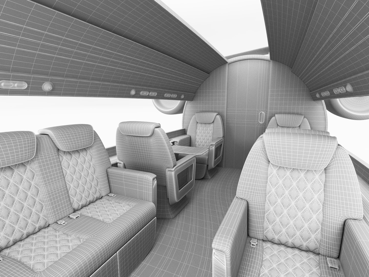 3D Private Jet Model - TurboSquid 2193631