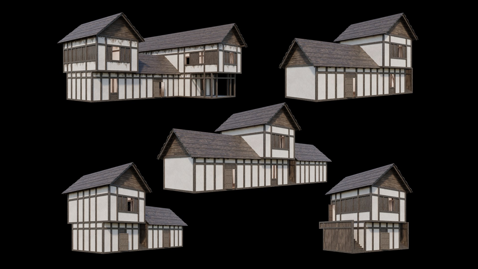 Medieval Village Collection 04 - 4K Textures Game Ready 3D - TurboSquid ...