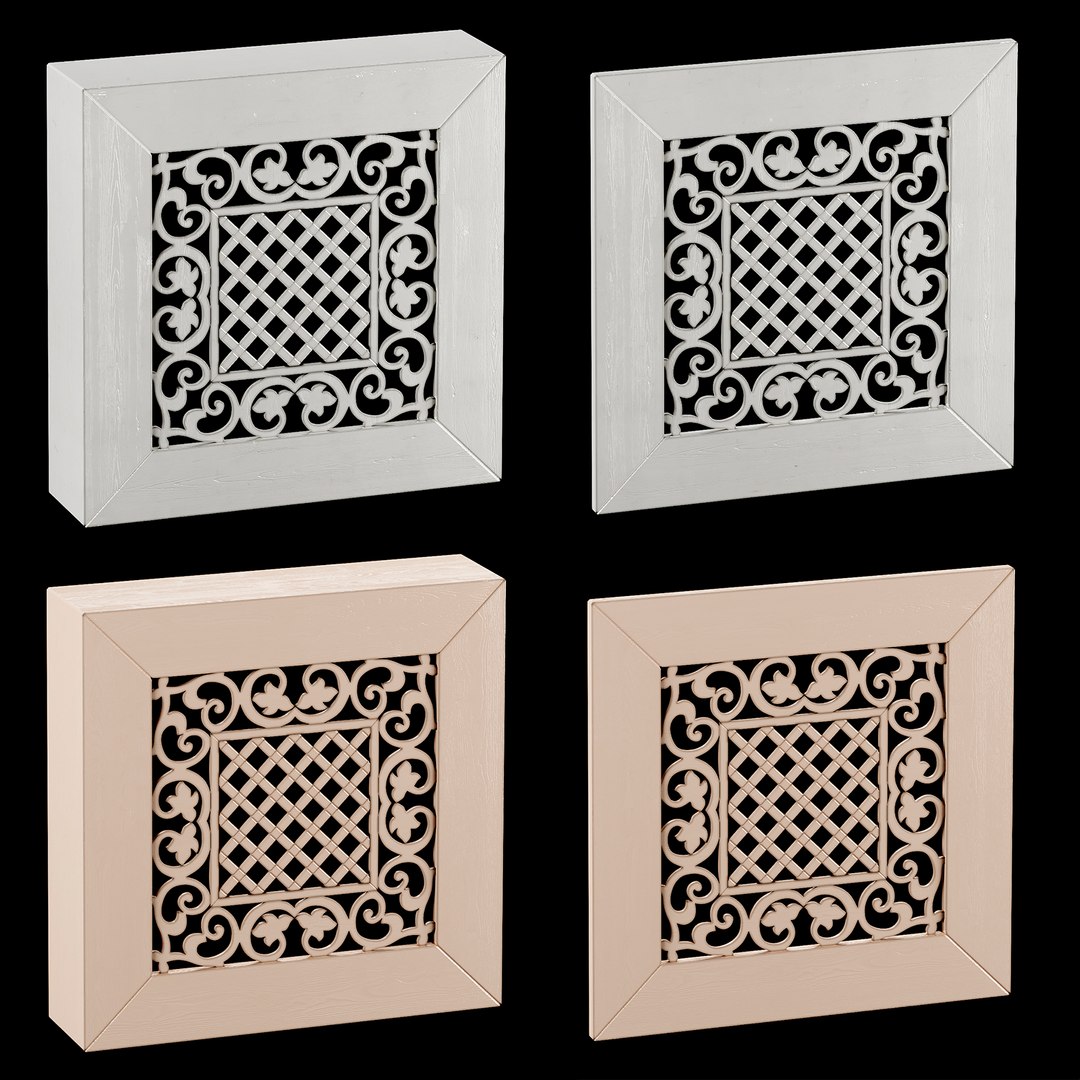 Box Panel Decor 3D Model - TurboSquid 1624247