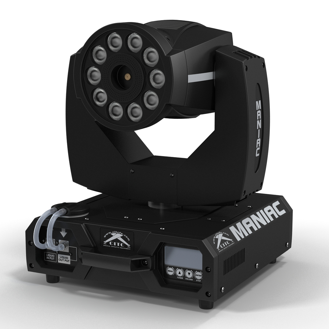 Led Fog Machine Citc 3d Model