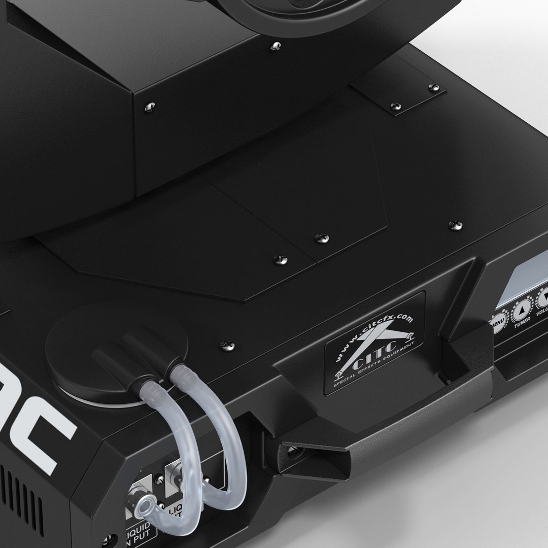 Led Fog Machine Citc 3d Model