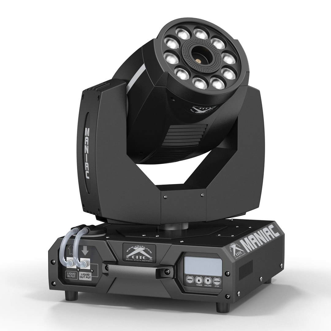 Led Fog Machine Citc 3d Model