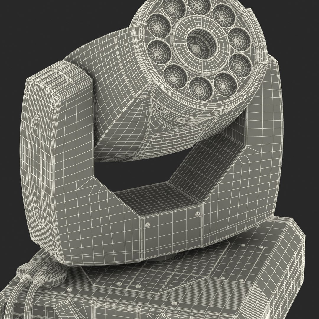 led fog machine citc 3d model