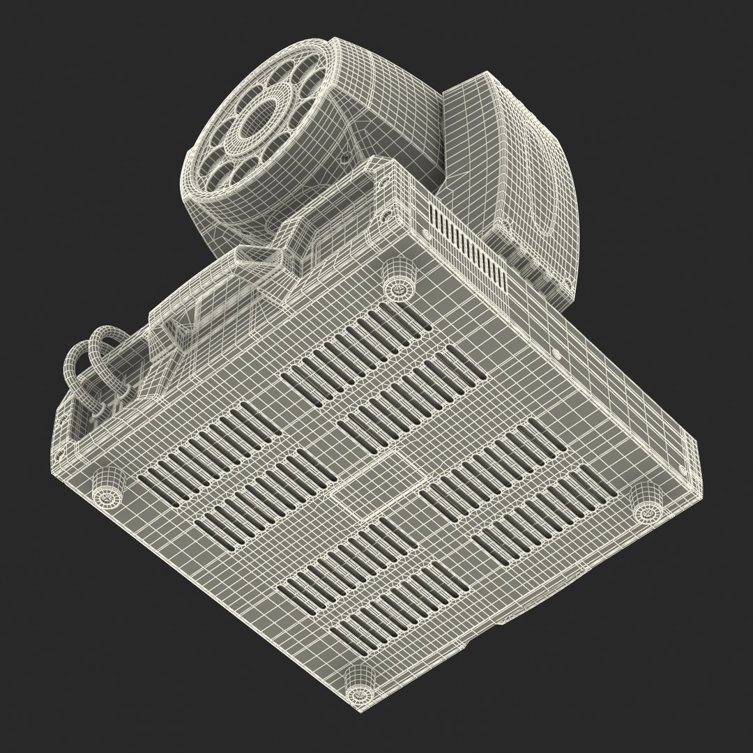 led fog machine citc 3d model
