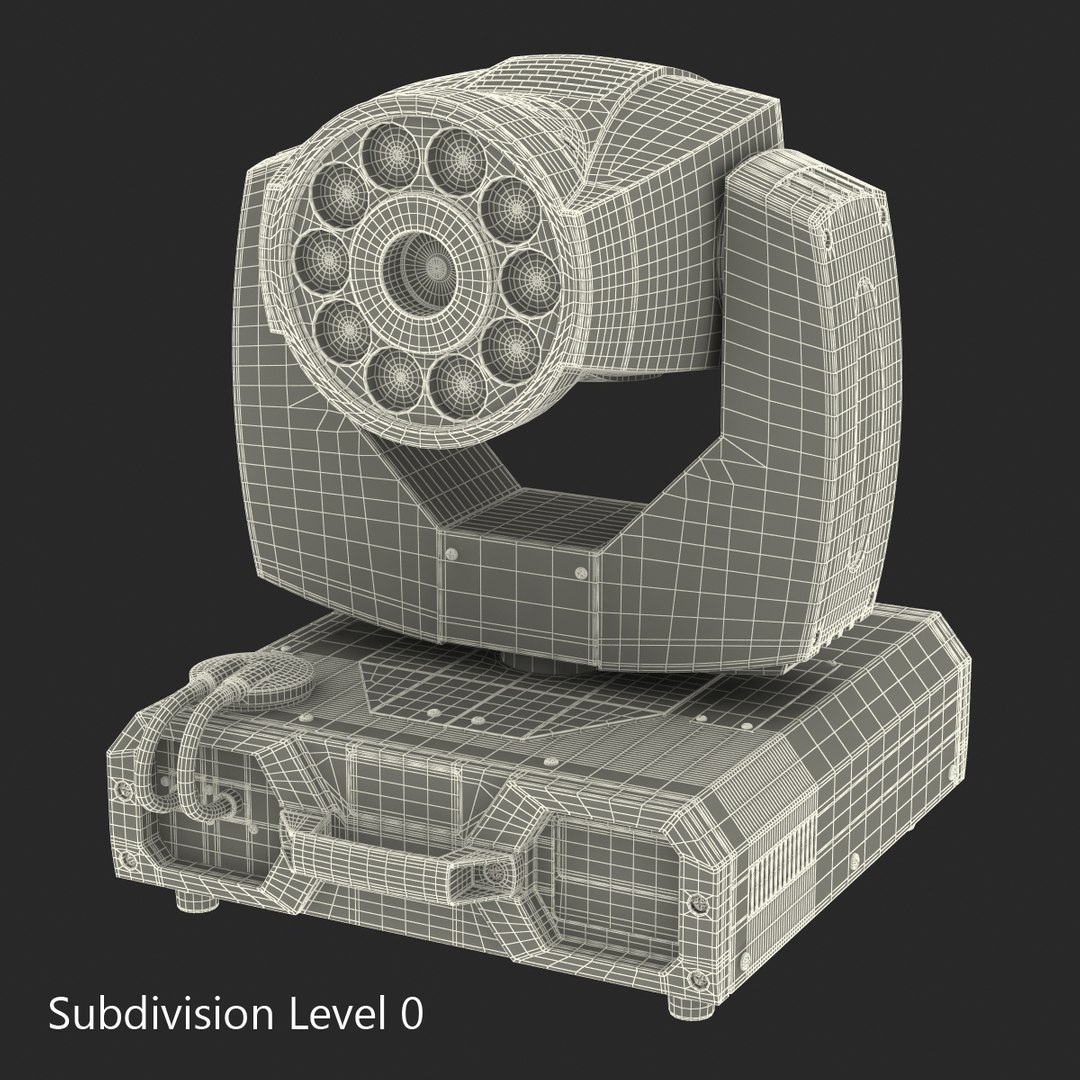 led fog machine citc 3d model