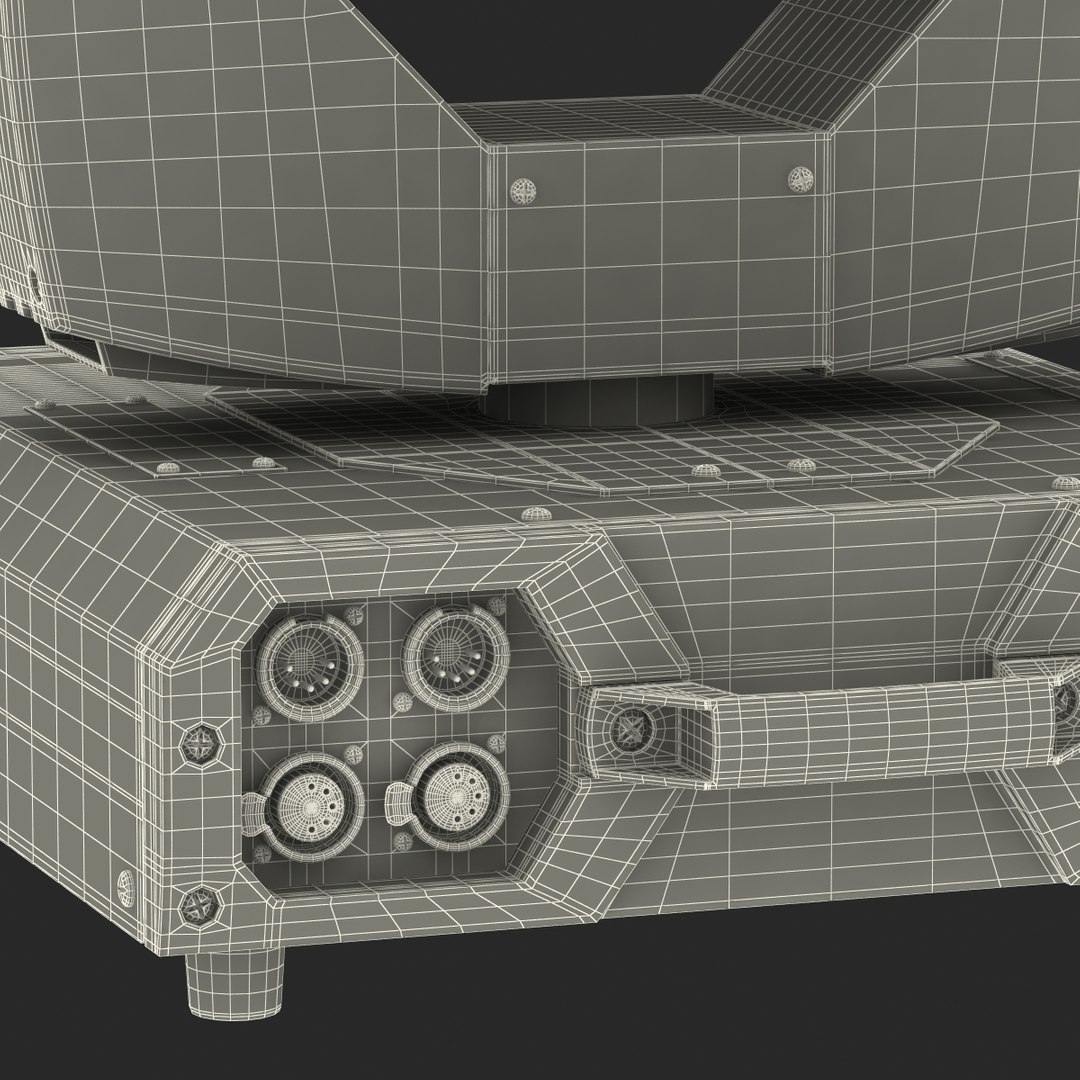 led fog machine citc 3d model