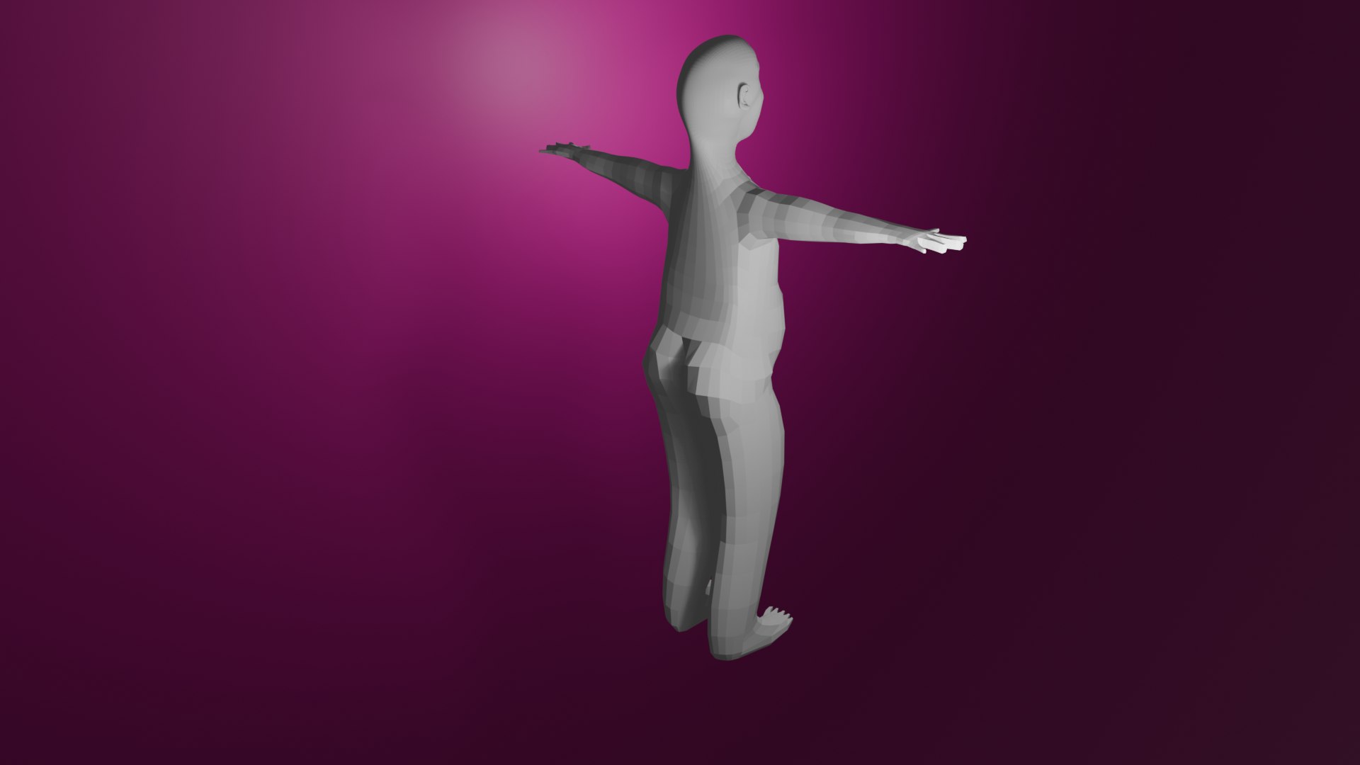 3D Low Poly - Fat Man Model - TurboSquid 2344544