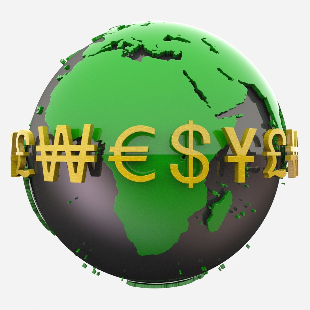 3d Model Of Pack Finance Globes