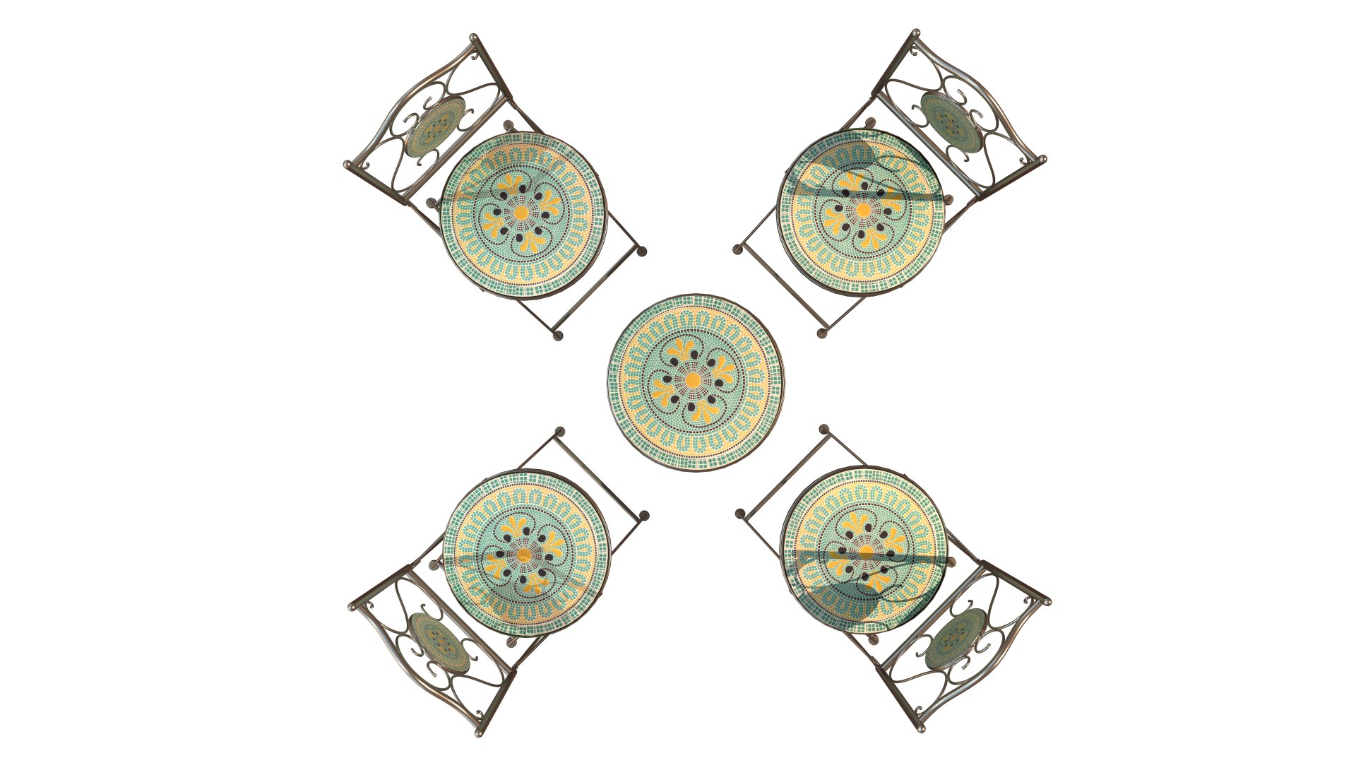 3D model Table Chair Set 01 - TurboSquid 2130528