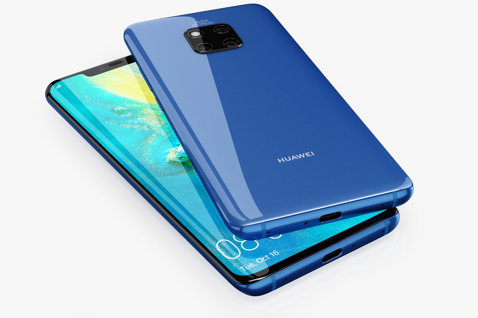 Huawei Mate 20 Pro 3D - TurboSquid 1342230