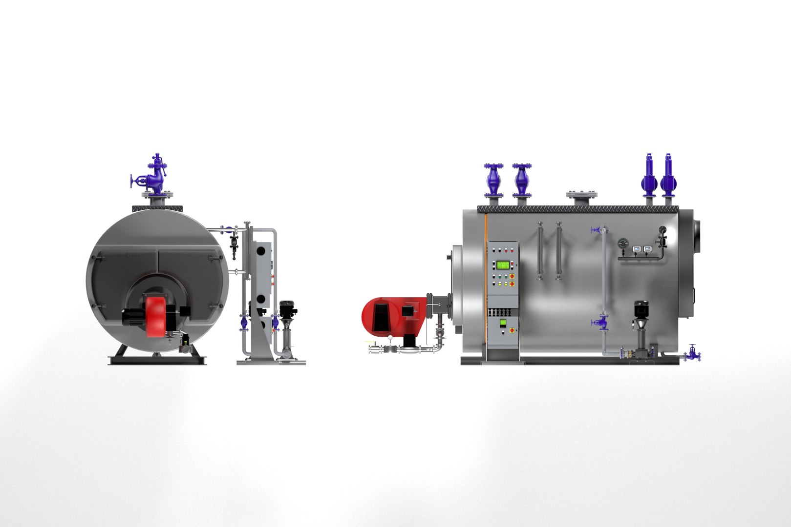3D Model Viessmann Hs Steam Boiler - TurboSquid 1520576