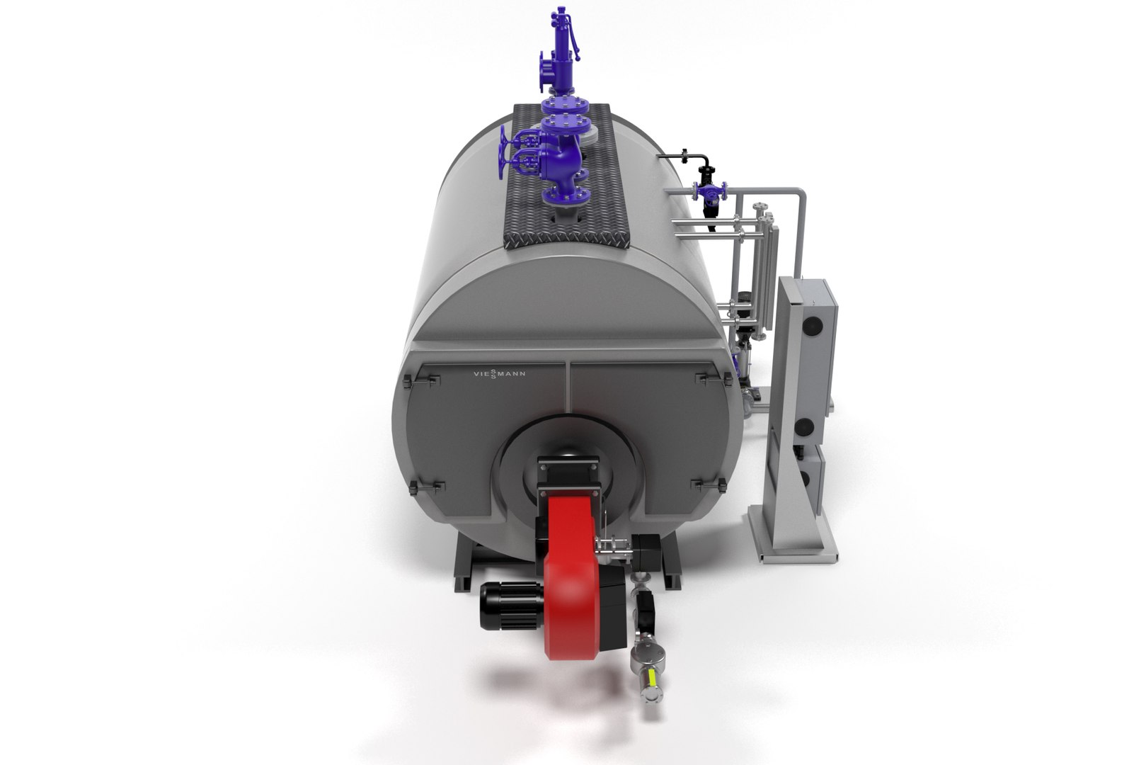 3D Model Viessmann Hs Steam Boiler - TurboSquid 1520576