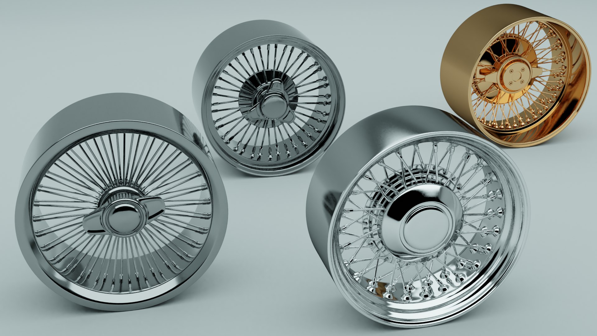 Car Rims 3D Model - TurboSquid 1711503