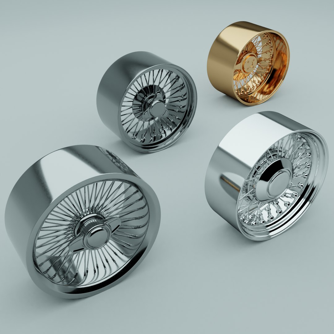 Car Rims 3D Model - TurboSquid 1711503