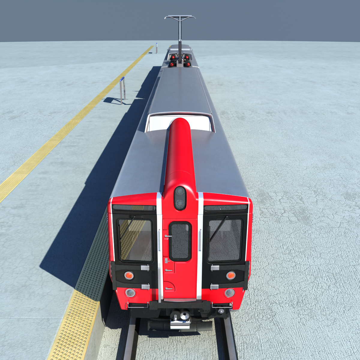 metro north kawasaki m8 3d model