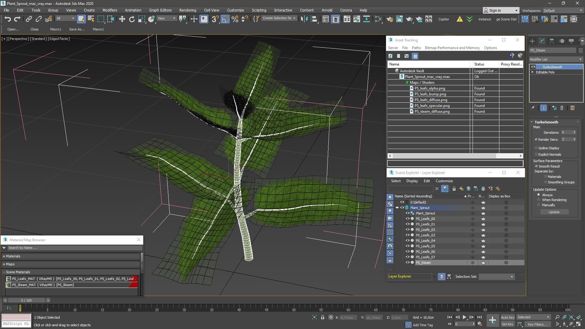 Plant Sprout 3D Model - TurboSquid 2310091