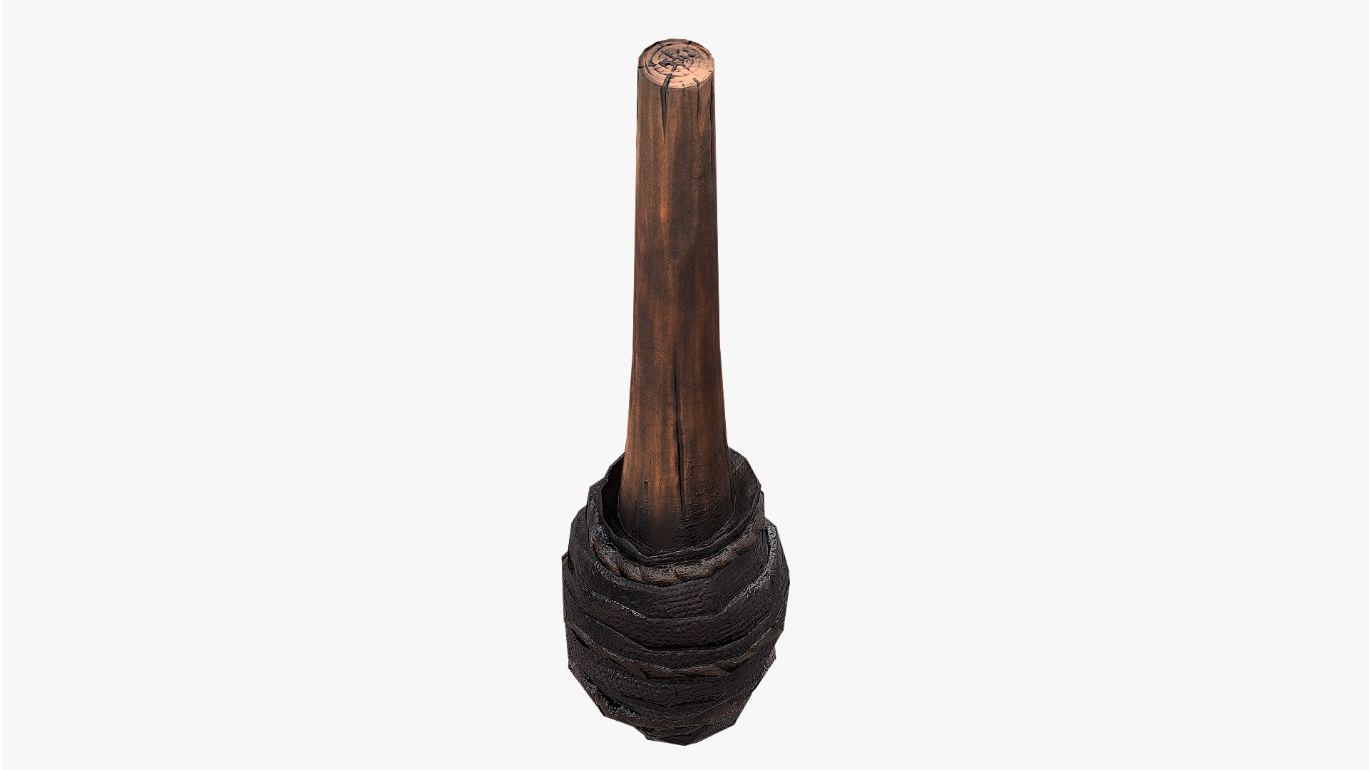 Wooden Torch Model - TurboSquid 1757488