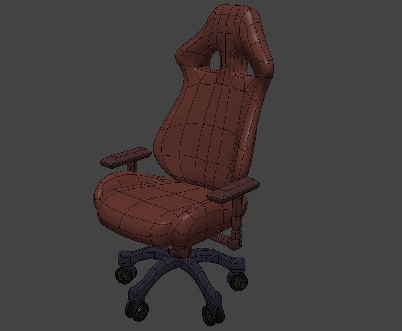 3D Model Gaming Chair - TurboSquid 1599569