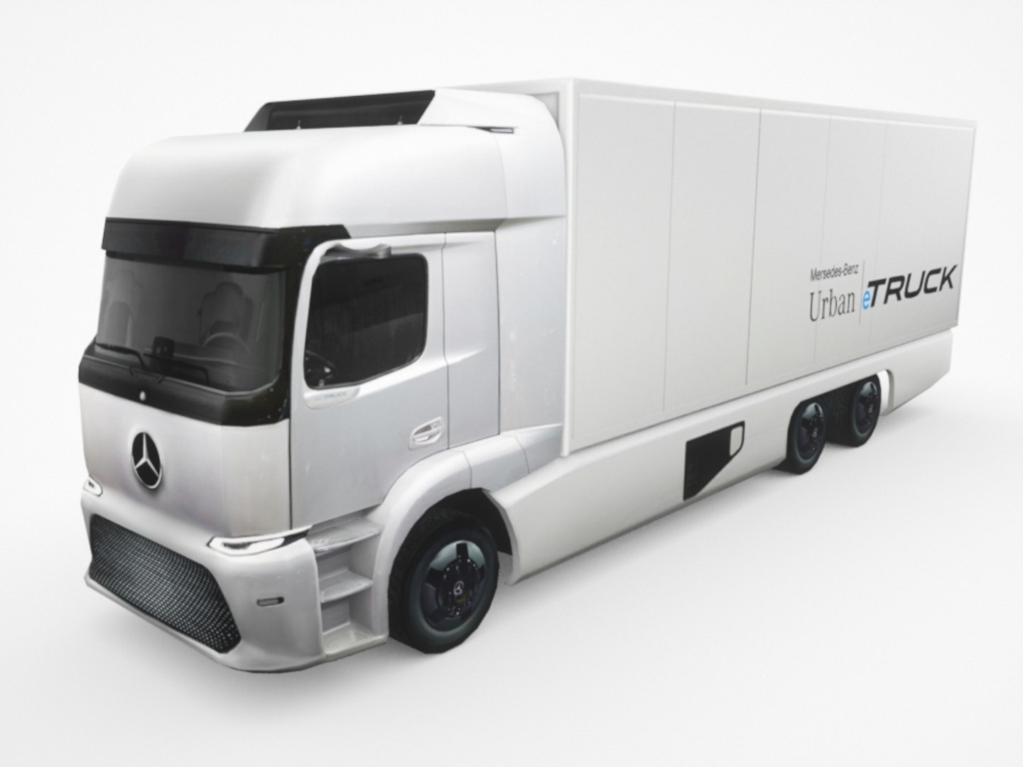 3D Mercedes-benz Urban Etruck Truck - TurboSquid 1354259