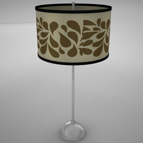 3d max lamp scene