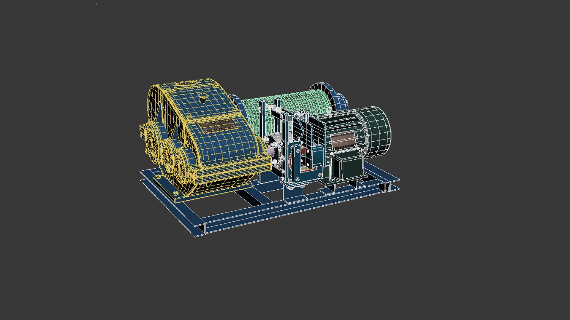 Winch 3D - TurboSquid 2268192