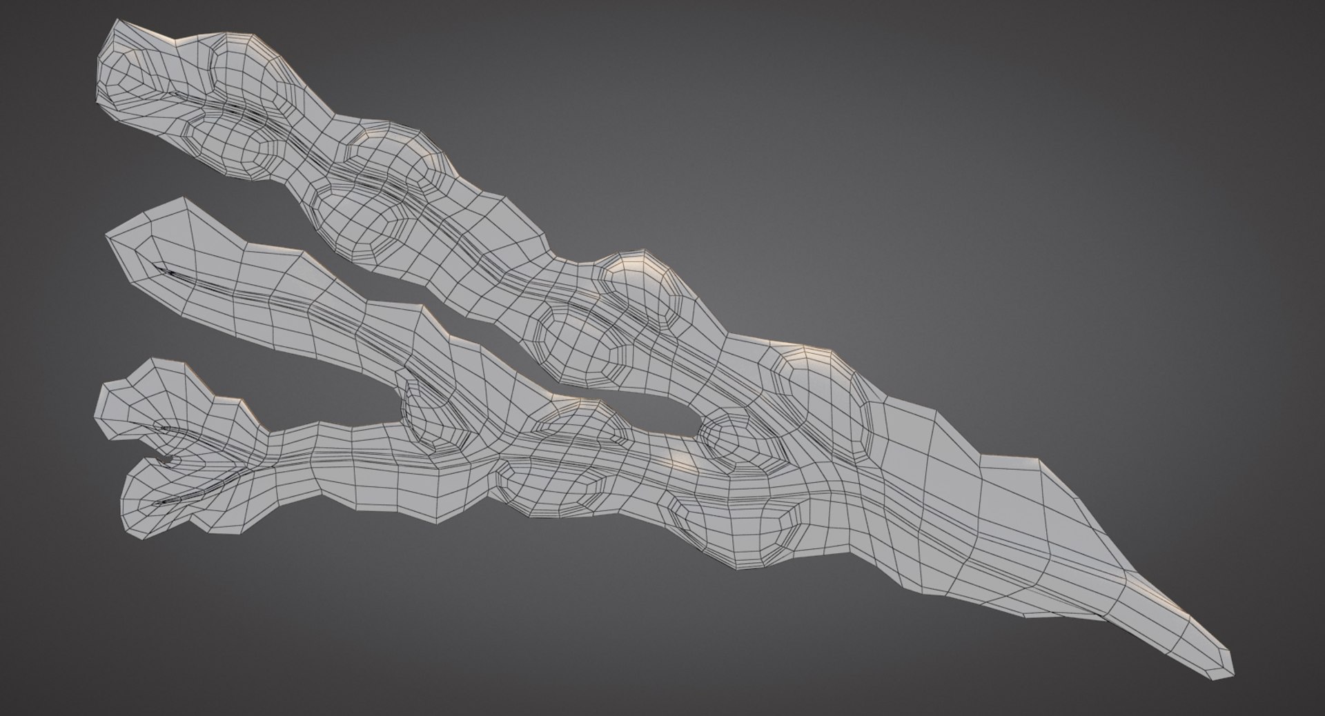 3d Model Seaweeds Animation