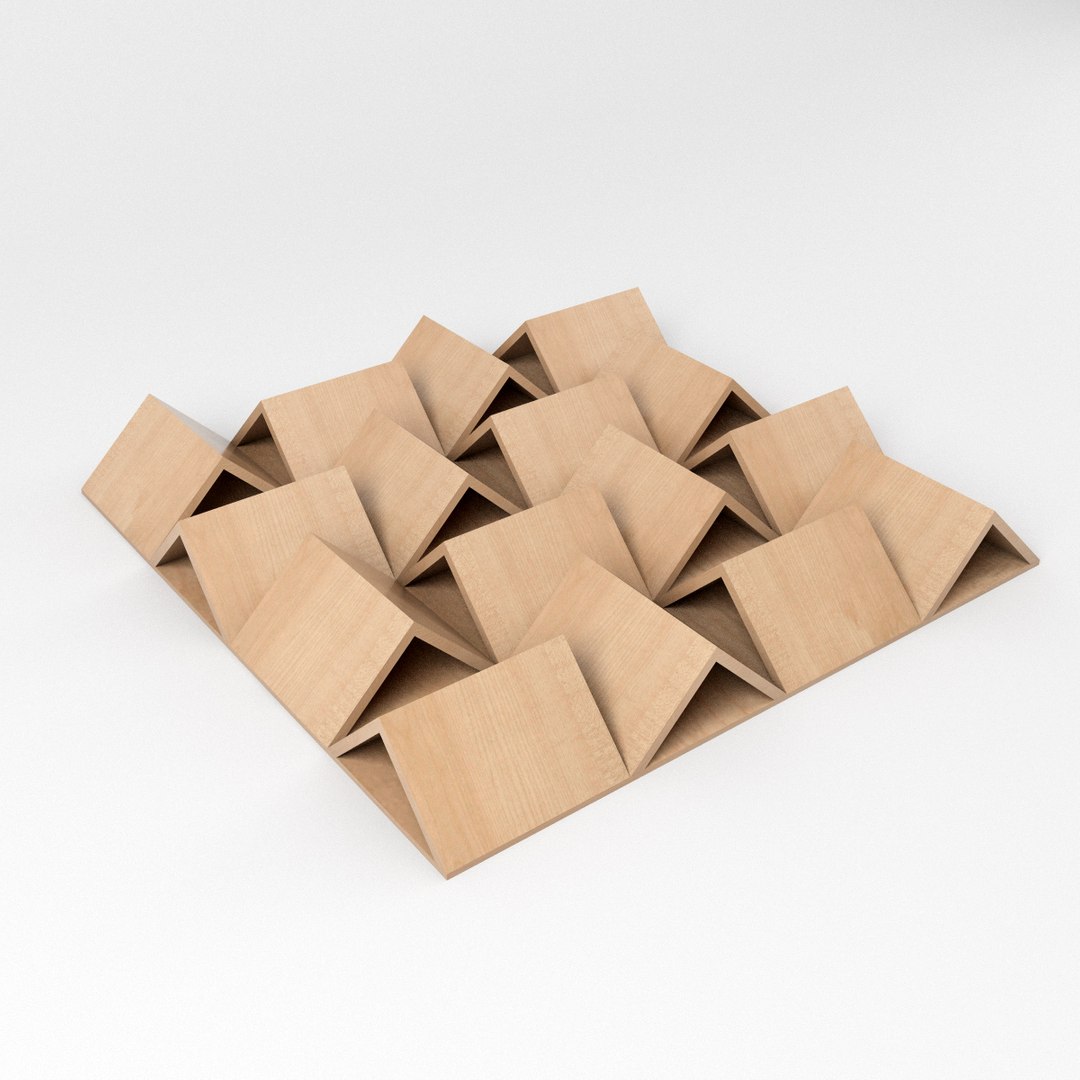 Triangle Diffuser - Studio 3D Model - TurboSquid 1324229