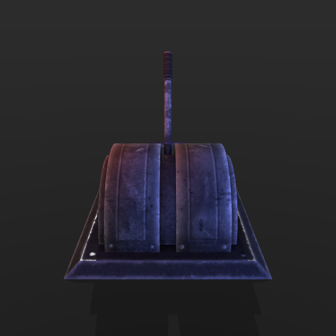 3d Model Ready Dungeon Lever