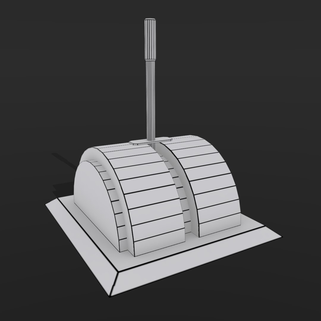 3d Model Ready Dungeon Lever