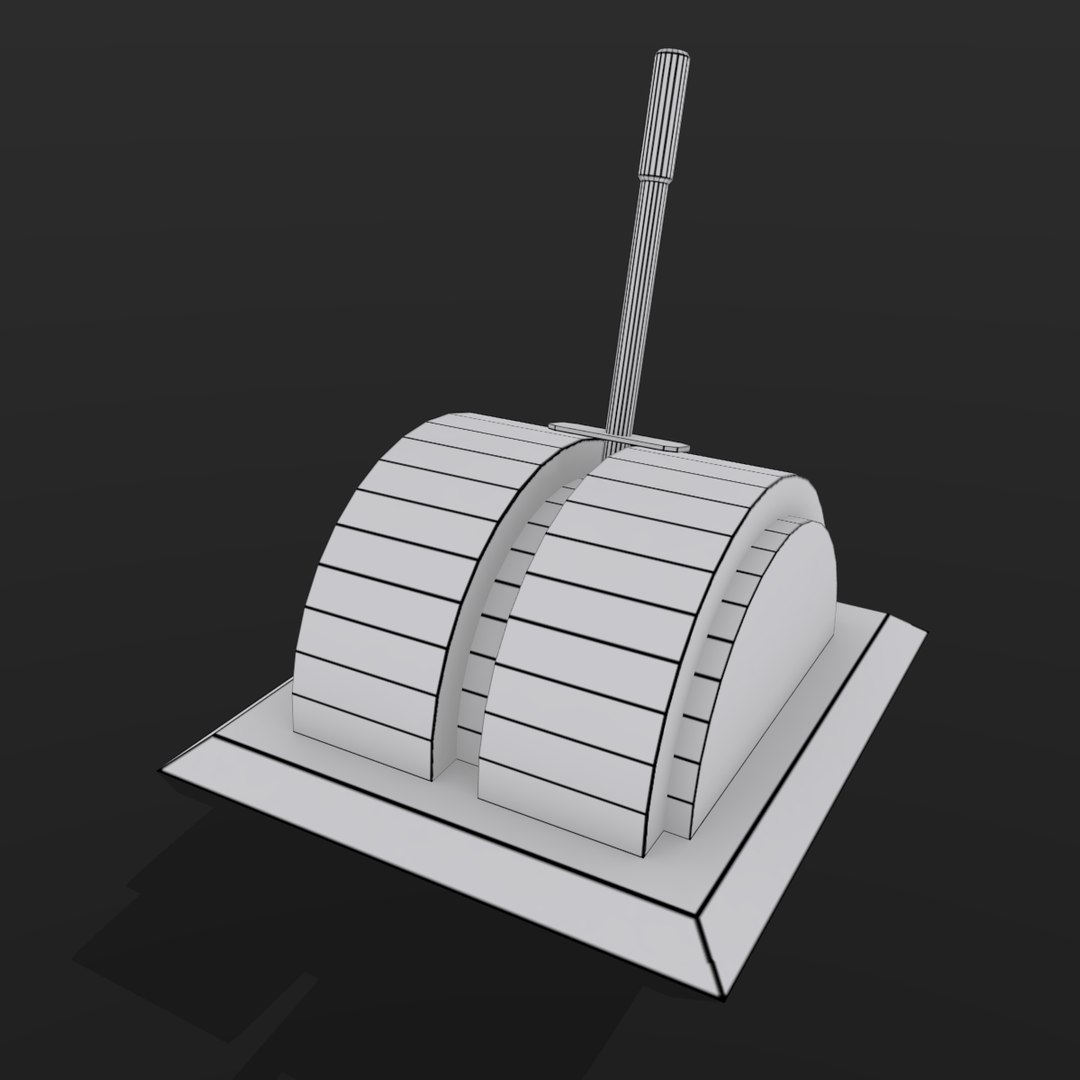 3d Model Ready Dungeon Lever