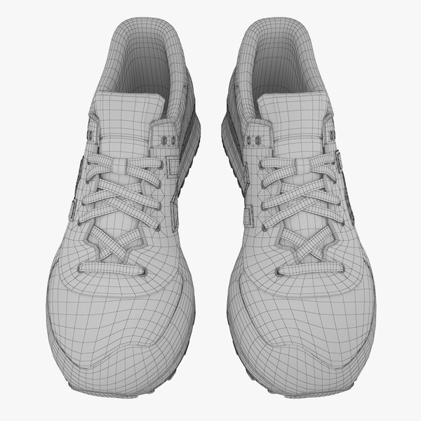 new balance 574 blue 3d model