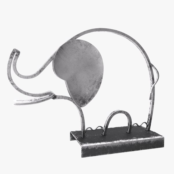 3D statue elephant - TurboSquid 1634580