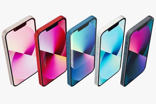 3D Apple iPhone 13 mini All colors - TurboSquid 1794821