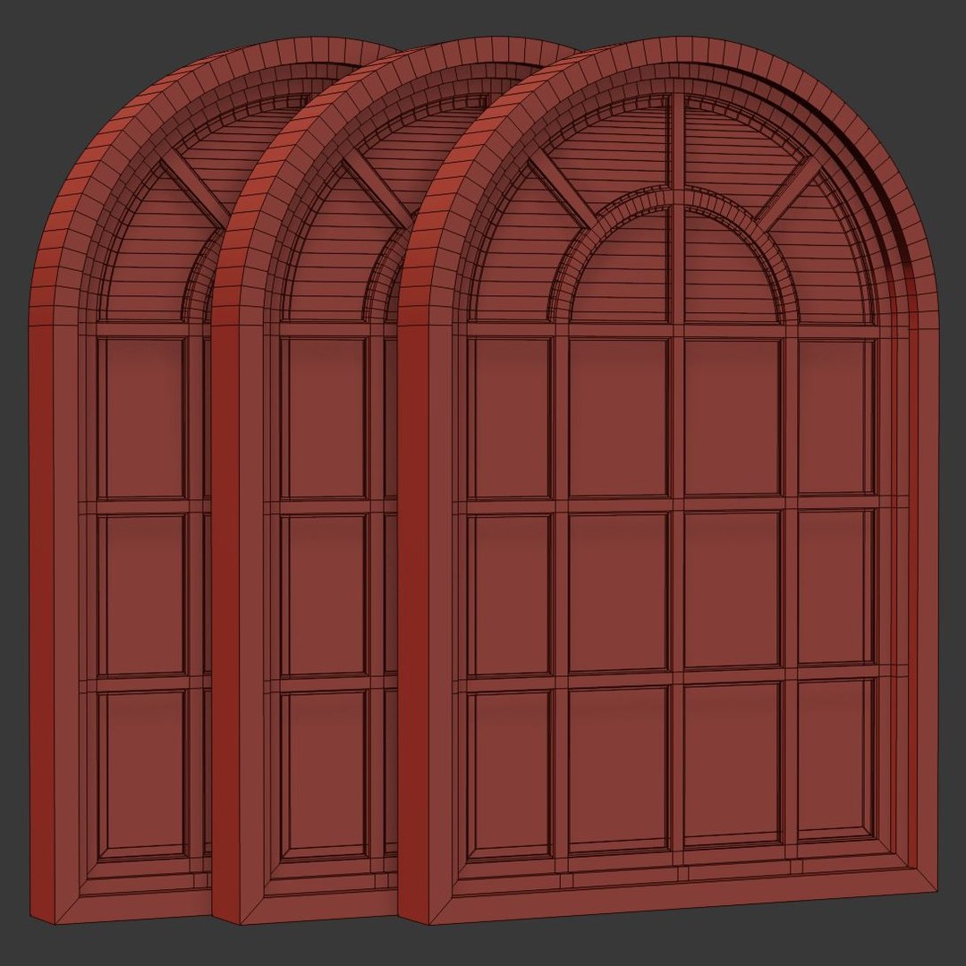 Arch Windows V4 3D Model - TurboSquid 1819689