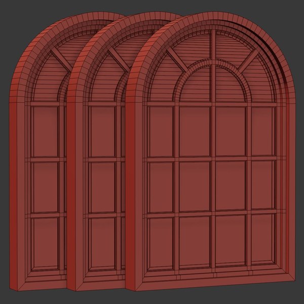 Arch Windows V4 3D model - TurboSquid 1819689