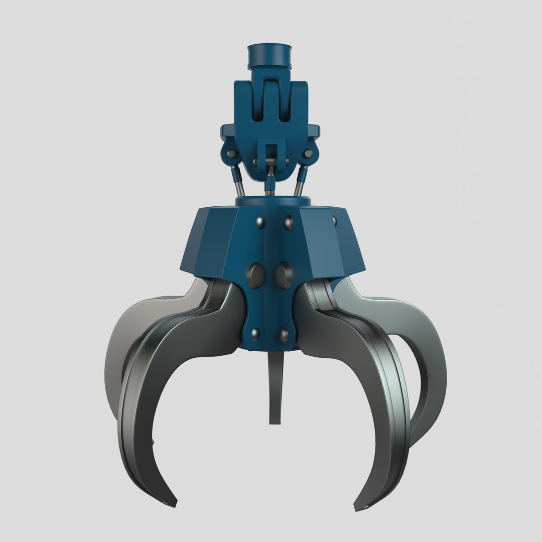 3D Hydraulic Grab - TurboSquid 1509957