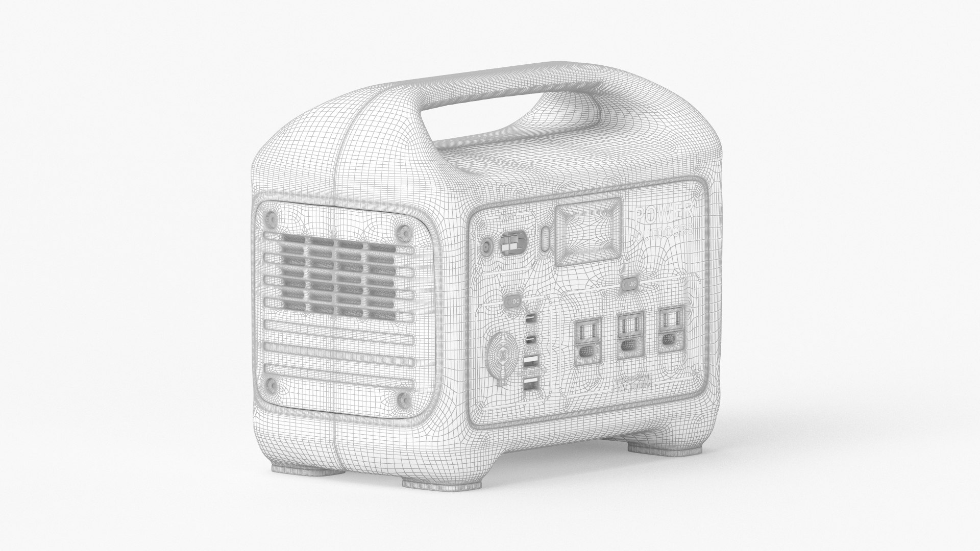 Jackery Portable Power Modeled 3D Model - TurboSquid 1550021