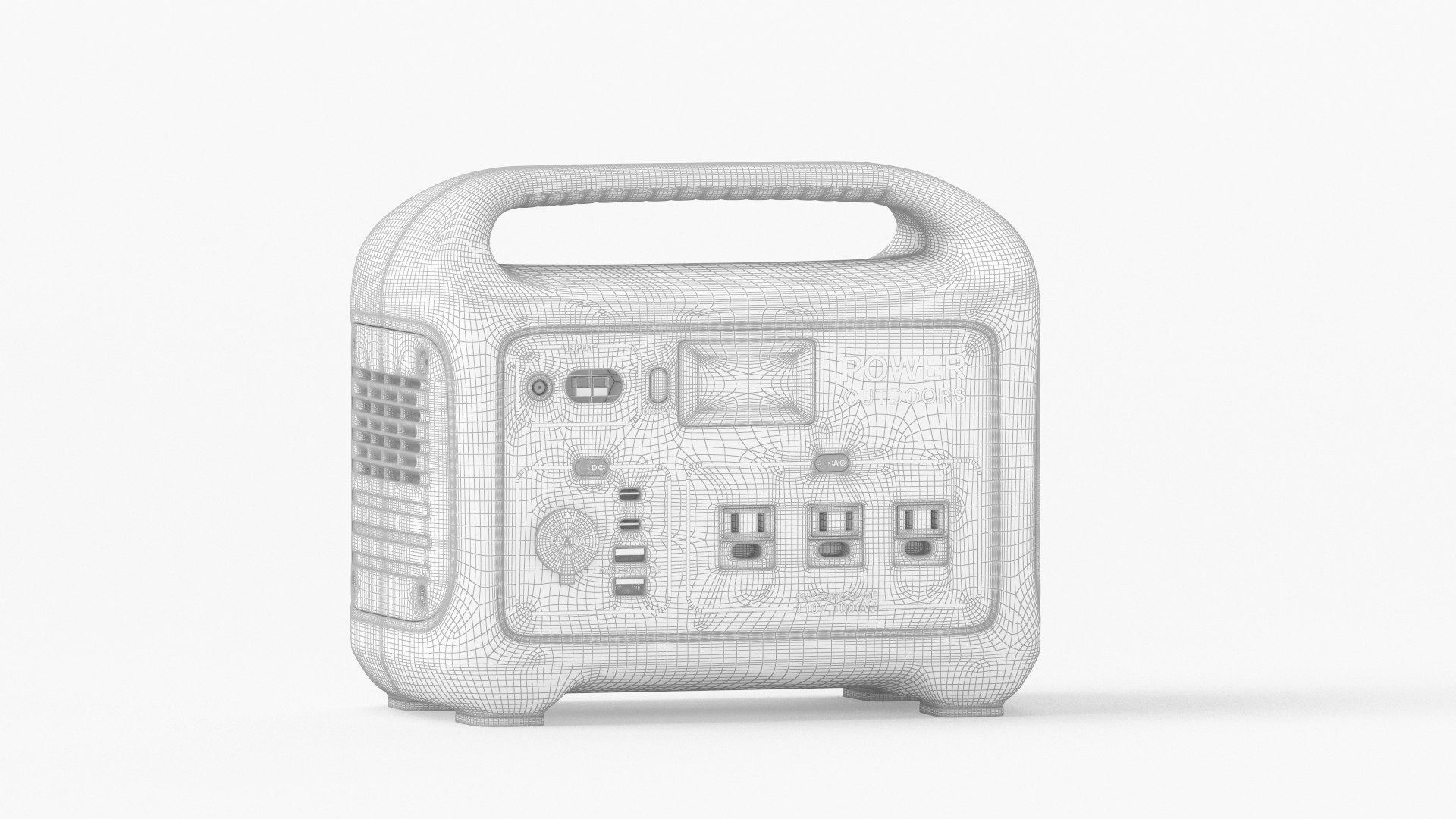 Jackery Portable Power Modeled 3D Model - TurboSquid 1550021