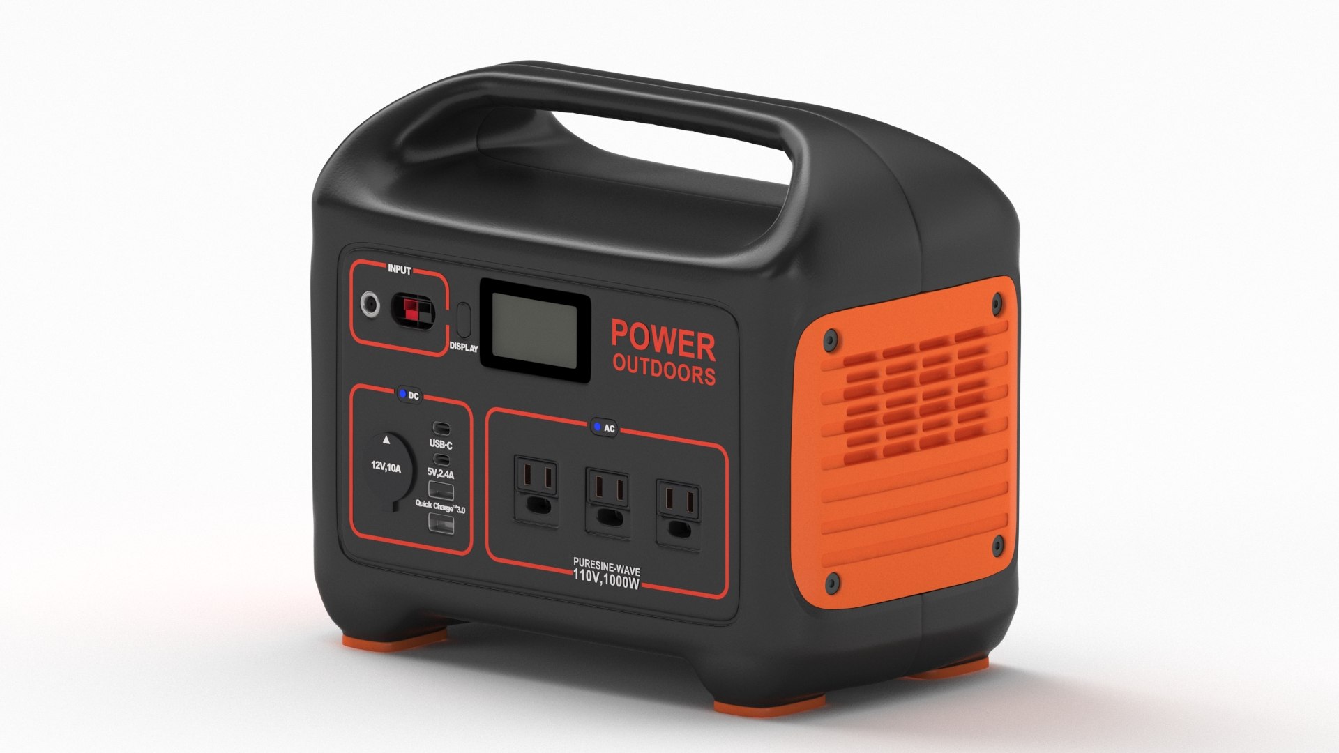 Jackery Portable Power Modeled 3D Model - TurboSquid 1550021