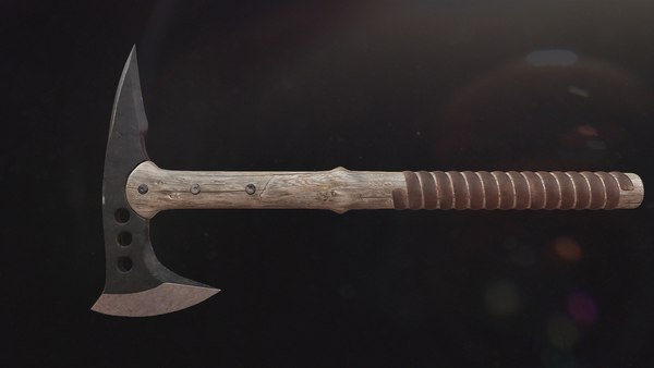 Hatchet axe 3D model - TurboSquid 1326677