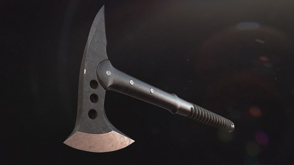 Hatchet axe 3D model - TurboSquid 1326677
