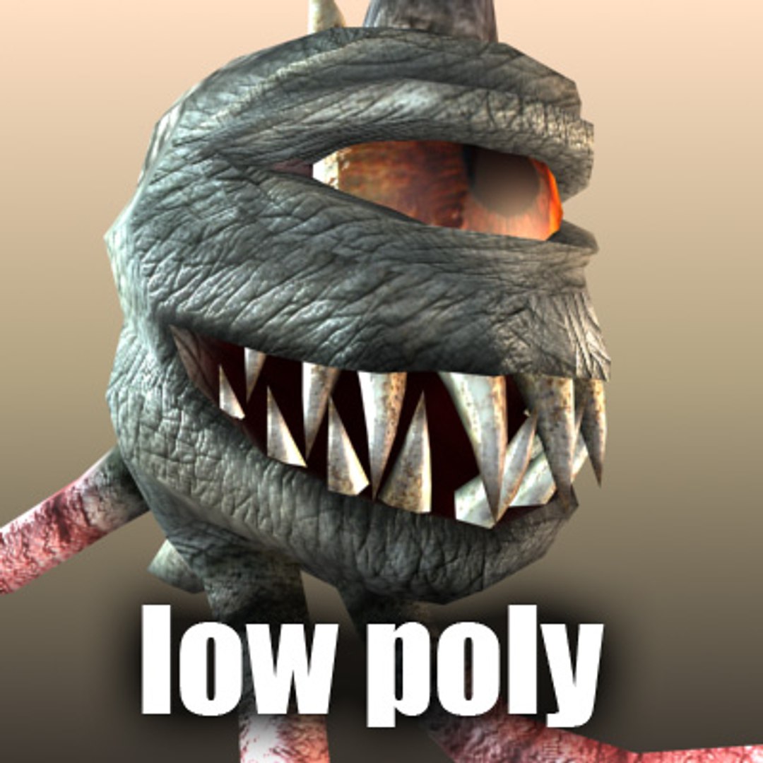 3d Monster Rpg Fps Model