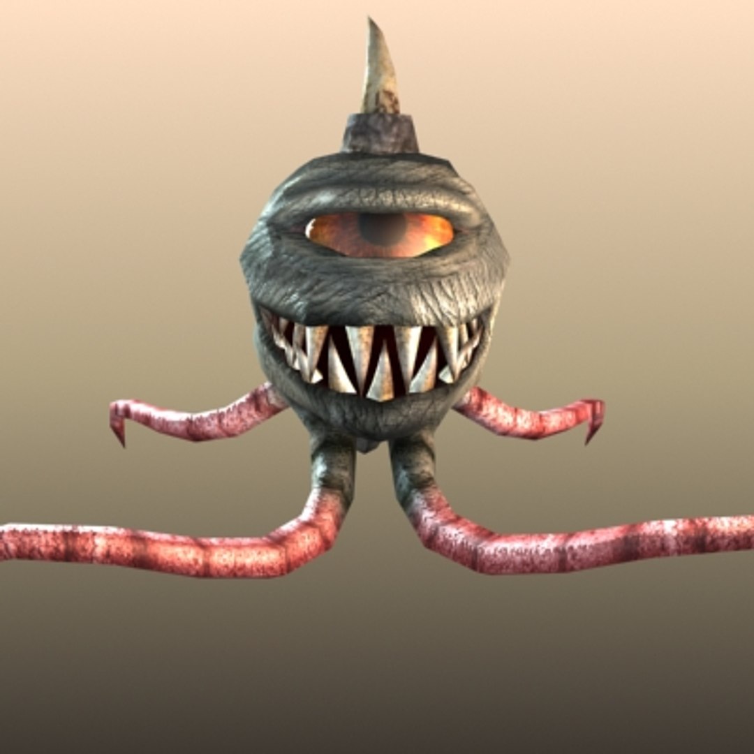 3d Monster Rpg Fps Model